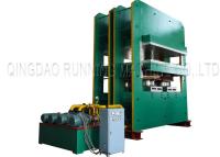 China Rubber Hydraulic Molding Vulcanizing Machine With Automatic Mold Sliding For Making Condenser Seal for sale