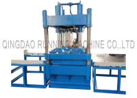 China 50T / 80T / 120T pressure Playground Rubber Powder Tile Vulcanizing Making Machine for sale
