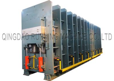 China 1.10MN Tension Force Rubber Steel Cord Conveyor Belt Vulcanizing Press Machine for sale