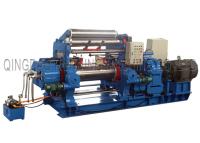 China Rubber Compound Mixing Mill Machine / 380V 50HZ Open Mill Rubber Mixing, Two Roll Mixing Mill for sale