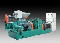 China Two Rotor Silicone Hot Feed Rubber Extruder 600kg/H Capacity 150mm Screw Diameter for sale