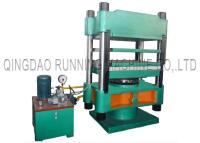 China Double Layer Rubber Hydraulic Molding Machine With Electrical Heating Plates for sale