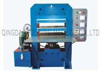 China 120T Pressure Relay Control Rubber Vulcanizing Press Machine equipped Simple Working Table for sale