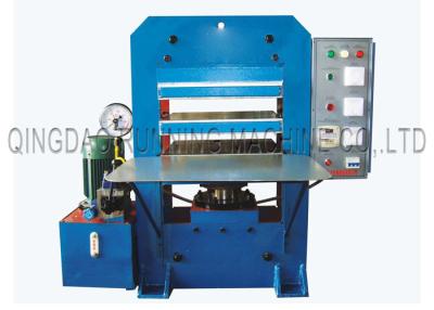 China 120T Pressure Relay Control Rubber Vulcanizing Press Machine equipped Simple Working Table for sale