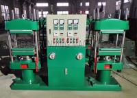 China 2.2kw * 2 Double Working Station Rubber Vulcanizing Molding Press Machine With Relay Automatic Control for sale