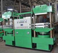 China Duplex Type Rubber Vulcanizing Press Machine PLC Control High Production Efficiency for sale