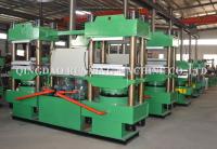 China Duplex Type Rubber Vulcanizing Press Machine PLC Control High Production Efficiency for sale
