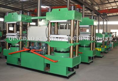 China Duplex Type Rubber Vulcanizing Press Machine PLC Control High Production Efficiency for sale