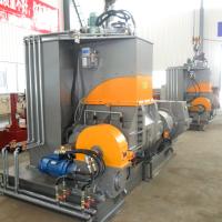 China Two Wing Rotor Rubber Kneader Machine 75l Customized Color 140° Tilting Angle for sale