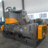 China Two Wing Rotor Rubber Kneader Machine 75l Customized Color 140° Tilting Angle for sale