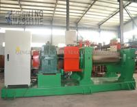 China Driving Motor 55kw Laboratory Two Roll Mill Open Type Rubber Mixing Equipment for sale