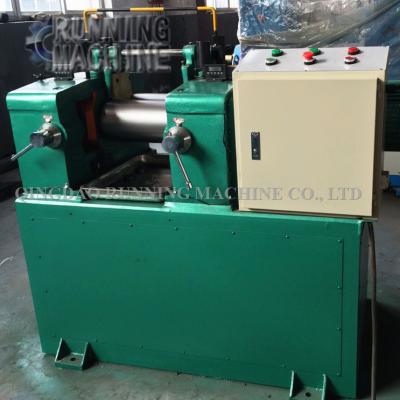 China 6 Inch Lab Mixing Mill Machine 320mm Working Length 5.5kw Driving Motor for sale