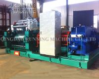 China 22 Inch Double Drive Rubber Milling Machine 80 - 100kg Caspacity Per Batach for sale