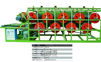 China Roller Type Rubber Sheet Cooling Machine Rubber Sheet Batch Off Cooler With Ce Iso for sale
