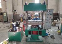 China Steel Bonded Hydraulic Rubber Moulding Machine Manual Control 100T With 600 * 600mm Heating Plates for sale