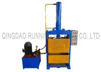 China Natural Rubber Block Cutting Machine, Hydraulic Single Piston Rubber Bale Cutter for sale