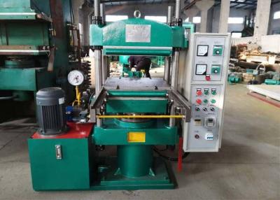 China 80T Pressure 500*500mm Rubber Vulcanizing Press Machine with Automatic Mould Sliding Device for sale