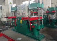China 50T Pressure Rubber Gasket Hydraulic Vulcanizing Press Machine with Double Working Station for sale