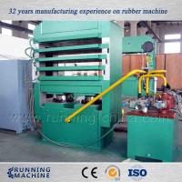 China PLC Column Driveway Mats Rubber Vulcanizing Equipment for sale
