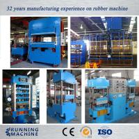 China ISO 45# Steel Car Floor Mat Hydraulic Vulcanizing Press for sale