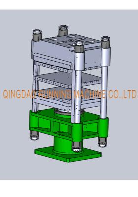 China Four Column Hydraulic Rubber Vulcanizing Press Machine for sale