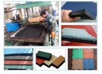 China 550X550mm Rubber Tiles Vulcanizing Press Machine for sale