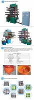 China 2.2KW 1.65Mpa Driveway Mats Rubber Vulcanizing Press for sale