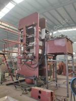 China 600T Pressure 3 Layers Working Platen Solid Tires Hydraulic Molding Press Machine for sale