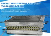 China Vulcanizing Conveyor Belt Welding Machine For Cement Industry for sale