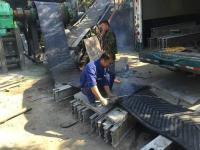 China Aluminum Alloy Conveyor Belt Rubber Splicing Machine for sale