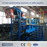 China Thick 12mm Hydraulic Rubber Batch Off Machine Air Cooling for sale