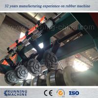 China PLC Width 600mm Vulcanizing Rubber Batch Off Machine for sale