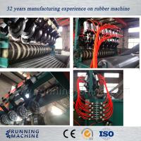 China PLC Width 600mm Vulcanizing Rubber Batch Off Machine for sale