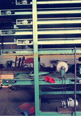 China Mesh Belt Multi Layer Rubber Batch Off Machine 40m/Min for sale