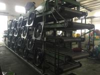 China Mesh Belt Rubber Batch Off Cooler 12mm Thickness 40m/Min for sale