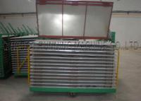 China Tension Spring Type Rubber Sheet / Tire Tread / Inner Tube Strips Transport Trolley for sale