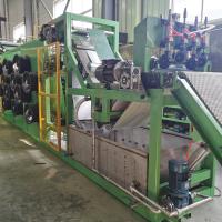 China Floor Standing Rubber Batch Off Machine Hanging Rod Type Compound Film Air Cooling for sale