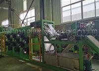 China Floor Standing Rubber Batch Off Machine Hanging Rod Type Compound Film Air Cooling for sale