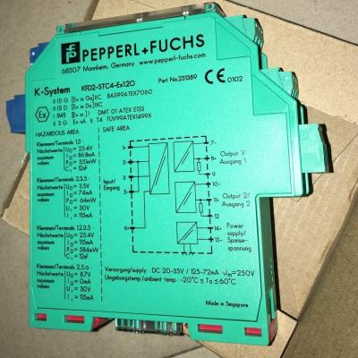 China PEPPERL+FUCHS Safety Barrier Voltage Repeater KFD2-VR2-Ex1.50M for sale