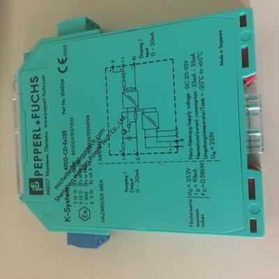 China PEPPERL+FUCHS Safety Barrier Current Driver Repeater KFD0-CS-Ex1.51P for sale