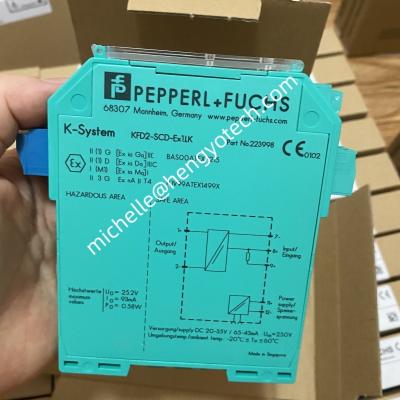 China PEPPERL+FUCHS SMART Current Driver KFD2-SCD2-Ex2.LK Safety Barrier Isolator Zener Barrier for sale