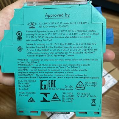 China PEPPERL+FUCHS 4 Channel Isolated Intrinsic Safety Barrier Switch Amplifier P+F Zener Barrier KFD2-SRA-Ex4 for sale