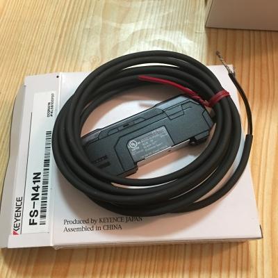 China FS-N14N Keyence Sensors NPN Output Digital Fiber Optic Sensors for sale