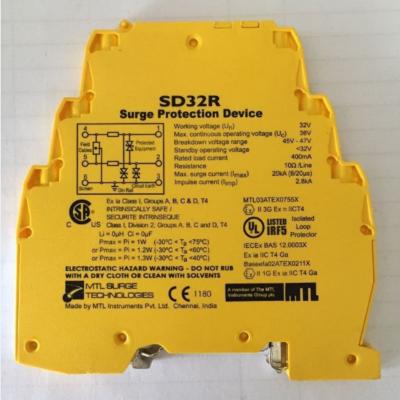China SD55R Industrial Surge Protection Device with 20kA Surge Current Capacity DIN Rail Mounted and 50 MHz Bandwidth for sale