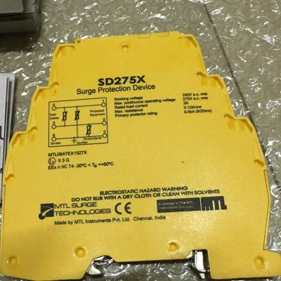 China Eaton MTL SD55X 55V Low Resistance Intrinsically Safe Surge Protector with 20kA Surge Capacity for sale