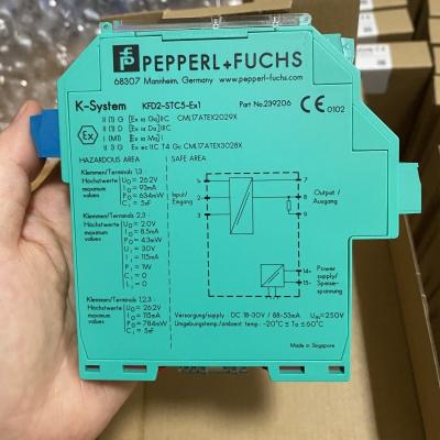 China KFD2-STC5-Ex1 Pepperl Fuchs Intrinsic Safety Barriers SMART Transmitter Power Supply Zener Barrier for sale