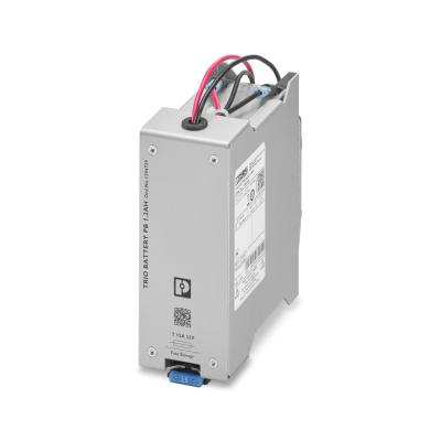 China TRIO-BAT/PB/24DC/1.2AH Phoenix Contact Battery module 1394729 Battery module (device with battery), VRLA-AGM, 24 V DC, 1.2 Ah for sale