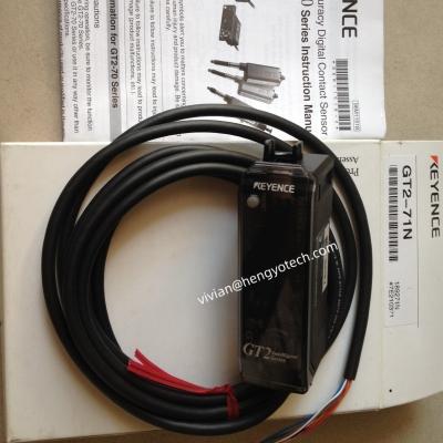 China GT2-71N Keyence High-Accuracy Digital Contact Sensor Amplifier Unit DIN Rail Type NPN for sale