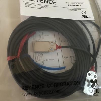 China PR-F51N3 Keyence Self-contained Miniature Photoelectric Sensor Flat Transmissive Cable Type 0.6m for sale