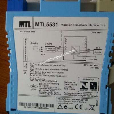 China MTL4531 MTL Safety Barriers Eaton Crouse-Hinds series MTL4500 Vibration Transducer Interface for sale